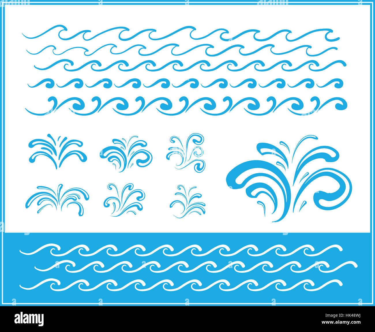 blue, liquid, isolated, space, graphic, beach, seaside, the beach ...