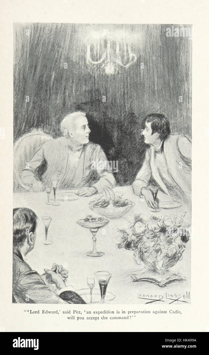 Image from 'Lord Edward Fitzgerald,' an illustrated historical romance ...