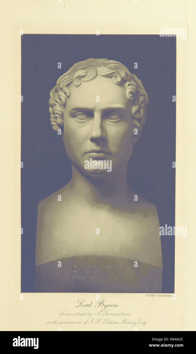 Image from 'The Works of Lord Byron,' a revised edition featuring ...