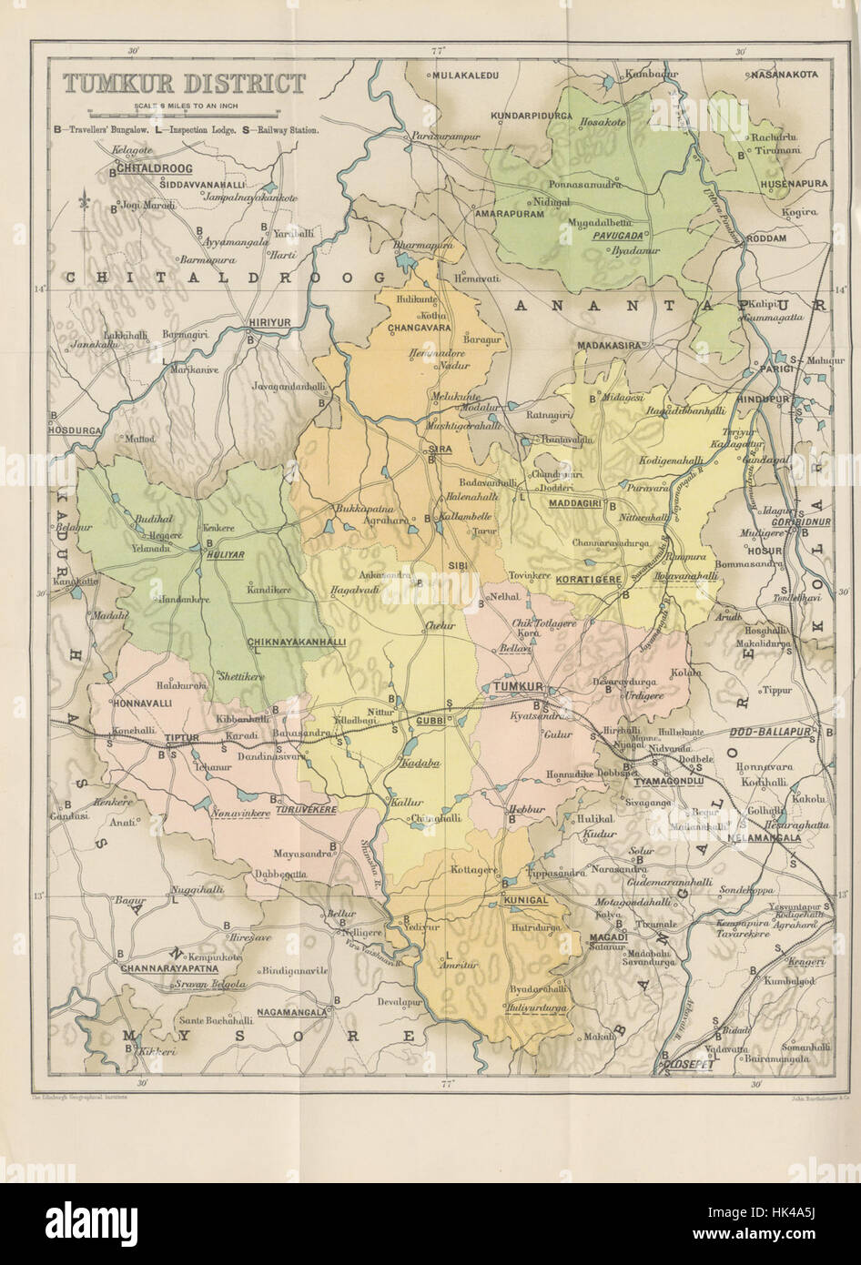 Mysore Map High Resolution Stock Photography and Images - Alamy