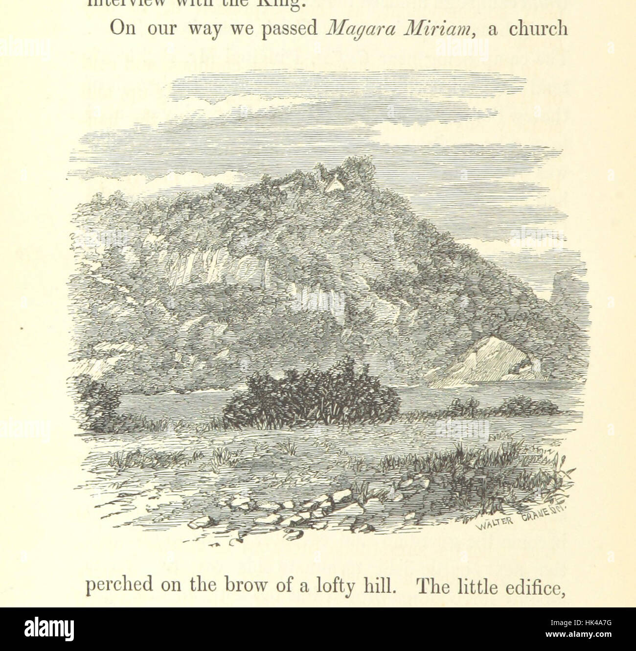 This image from 'Wanderings among the Falashas in Abyssinia' features ...