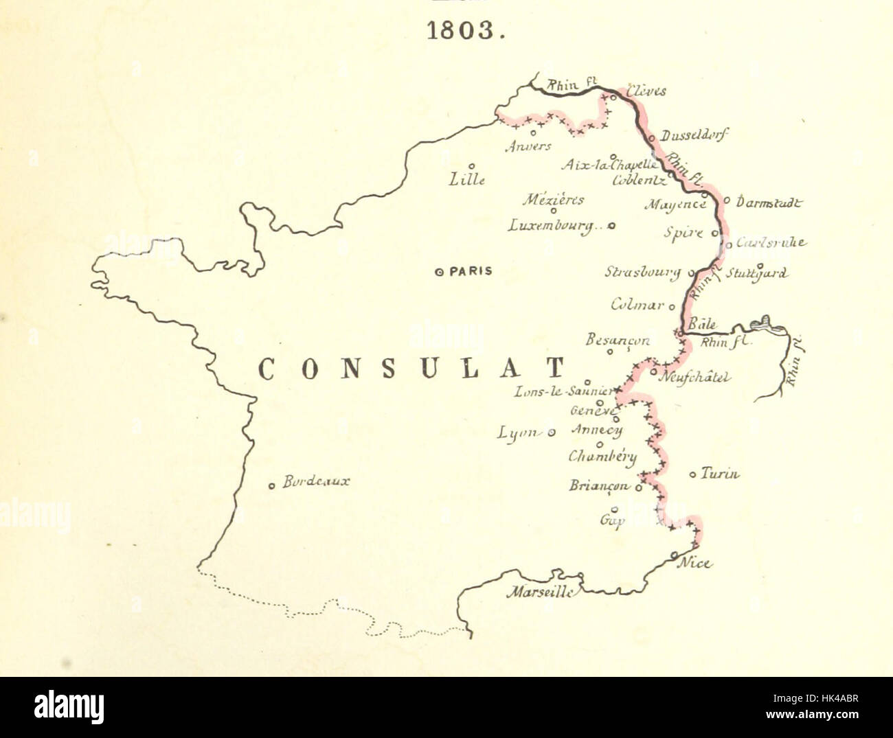 Image from 'La Prusse et le Rhin,' showcasing maps of Prussia and the ...