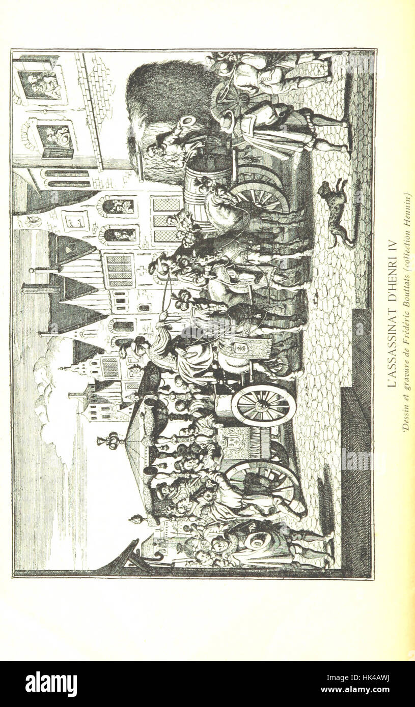 Image from 'L'Assassinat d'Henri IV,' depicting the historical event of ...