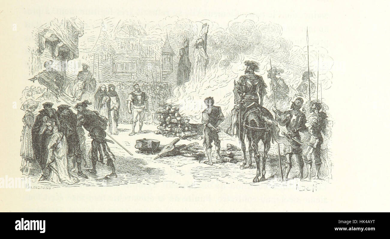 Image from 'L'Histoire de France,' a historical work illustrating the ...