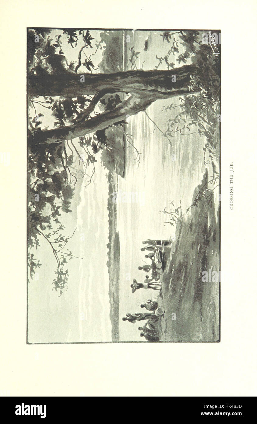 Illustration from 'Through Unknown African Countries', depicting the ...