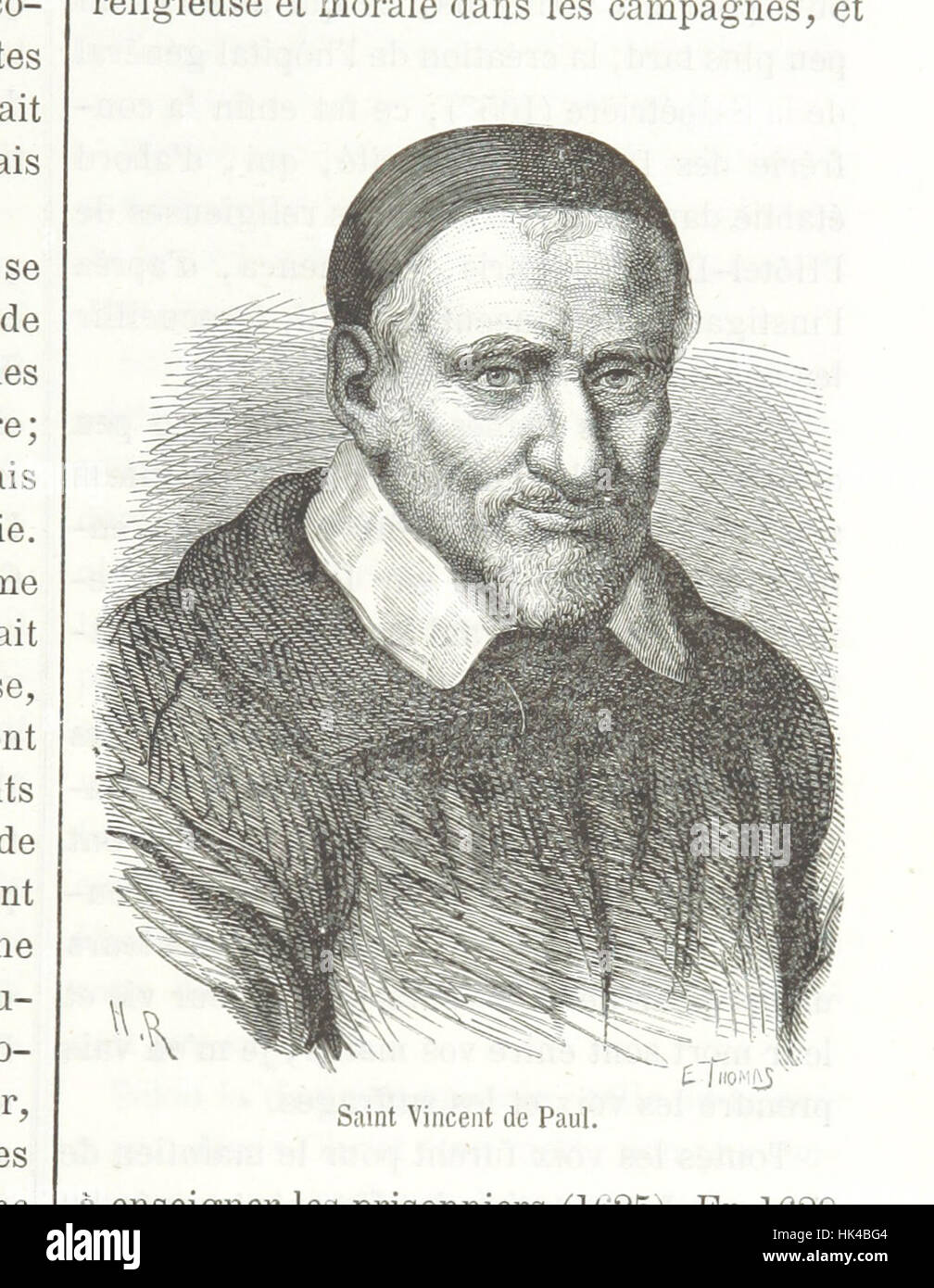 An illustration from 'Histoire de France Populaire,' depicting key ...