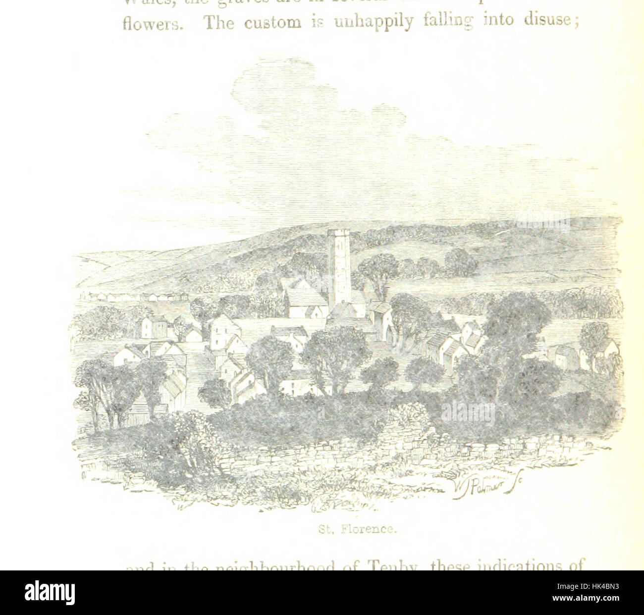 Map of tenby hi-res stock photography and images - Alamy