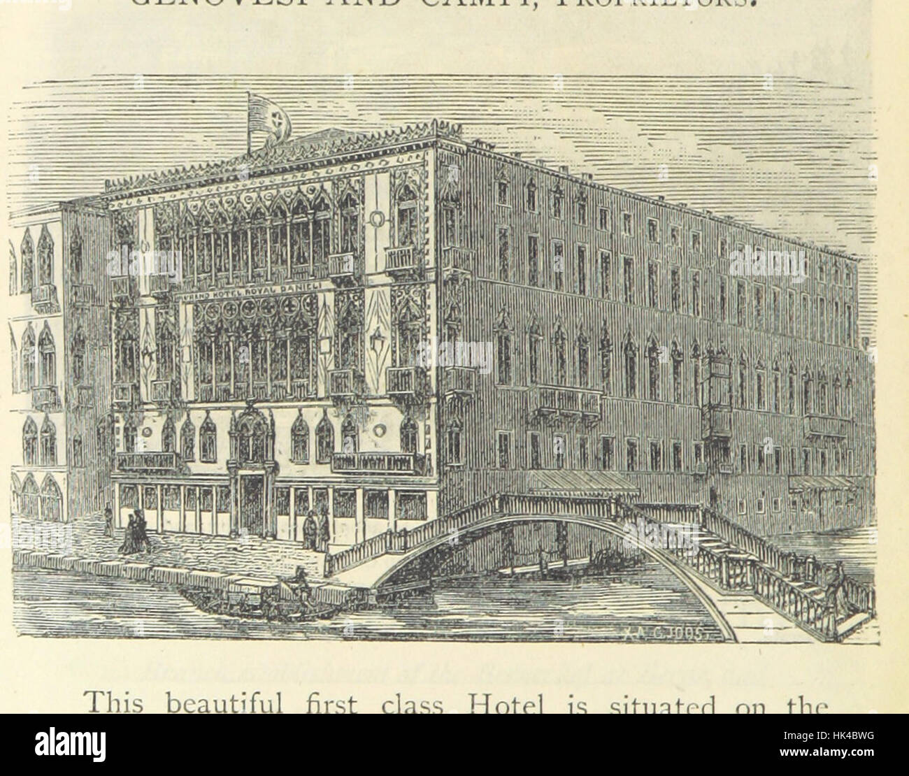 An image from 'Appleton's European Guide Book,' a comprehensive guide ...