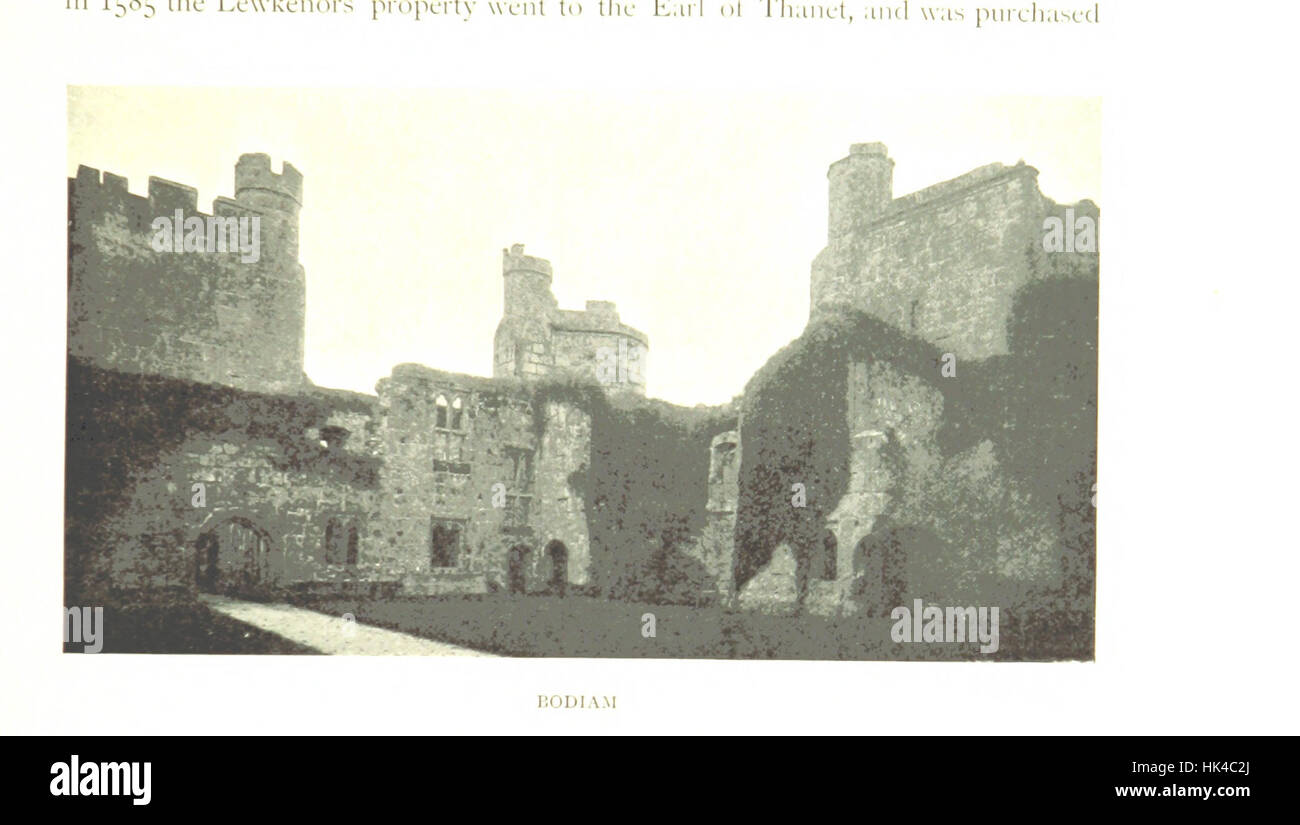An image from 'The Castles of England,' exploring the history and ...