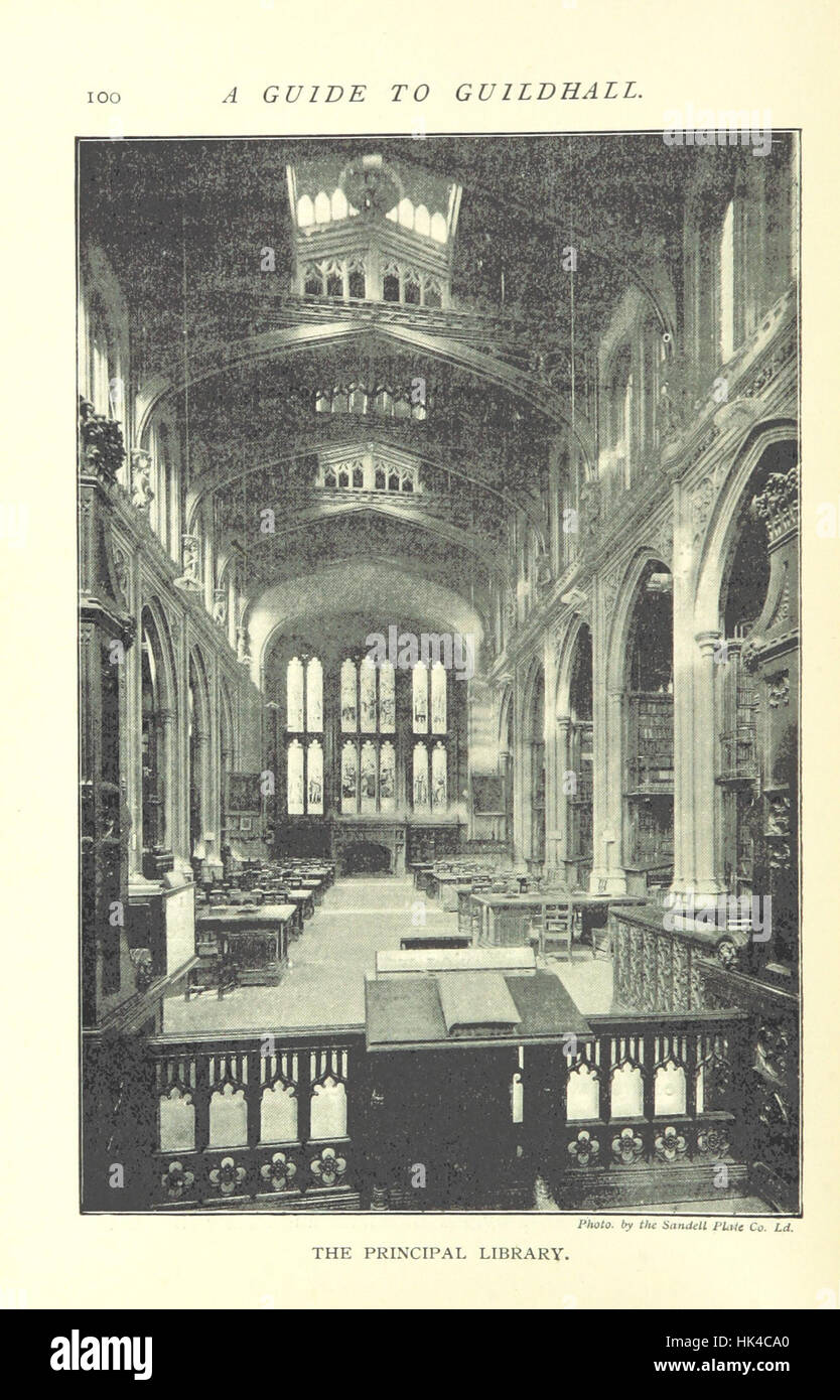 Image from page 108 of 'A Guide to the Guildhall of the City of London ...