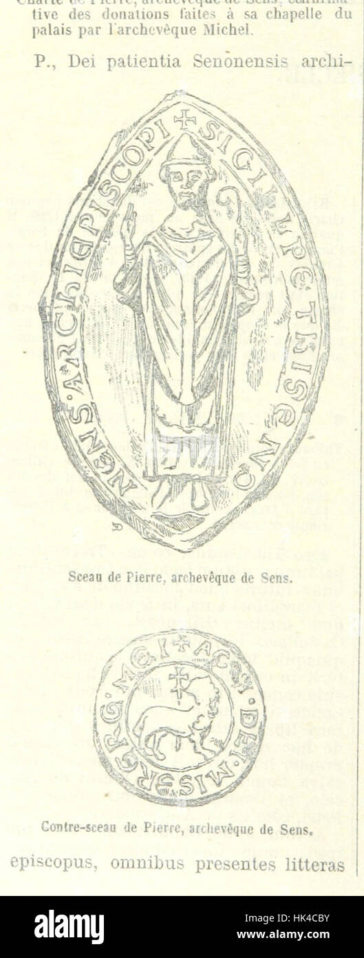 Collection of documents following the General Cartulary of Yonne ...