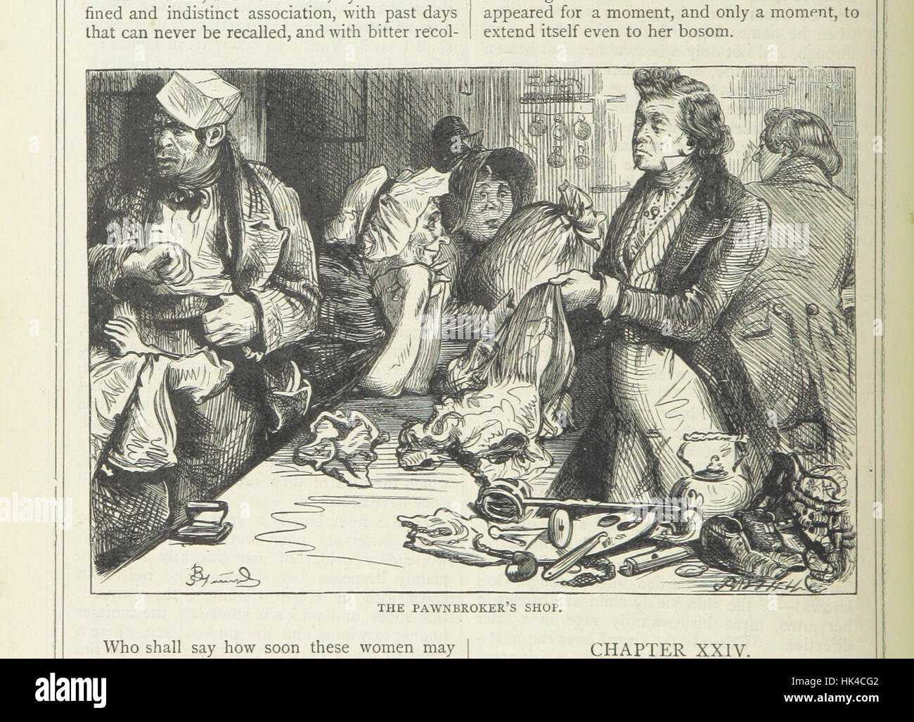 Illustration from 'The Works of Charles Dickens', showcasing scenes ...