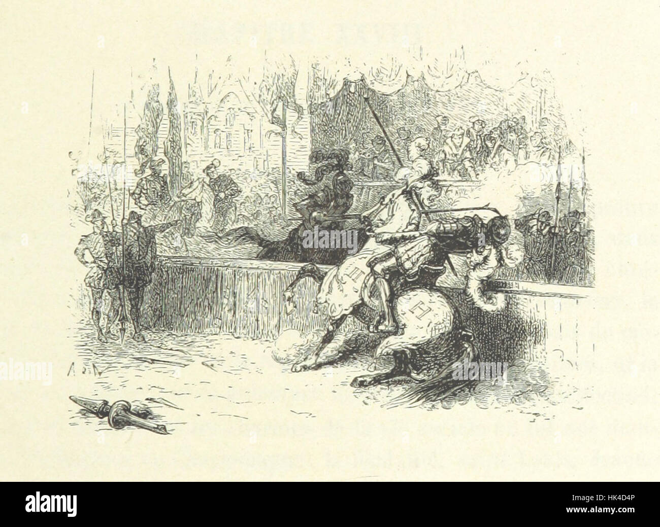 Illustration from 'L'Histoire de France', a historical account of ...