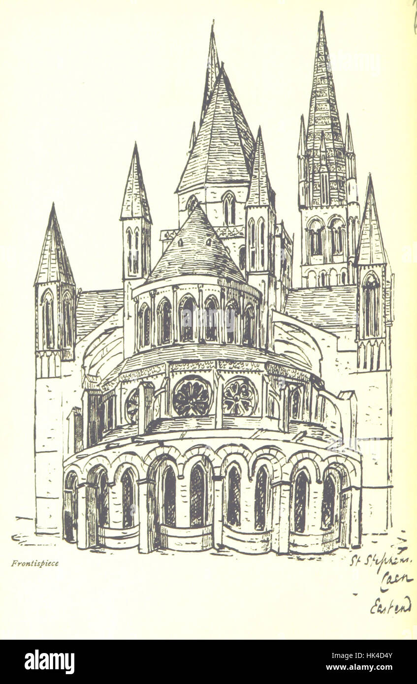A page from 'Sketches of Travel in Normandy and Maine,' featuring ...