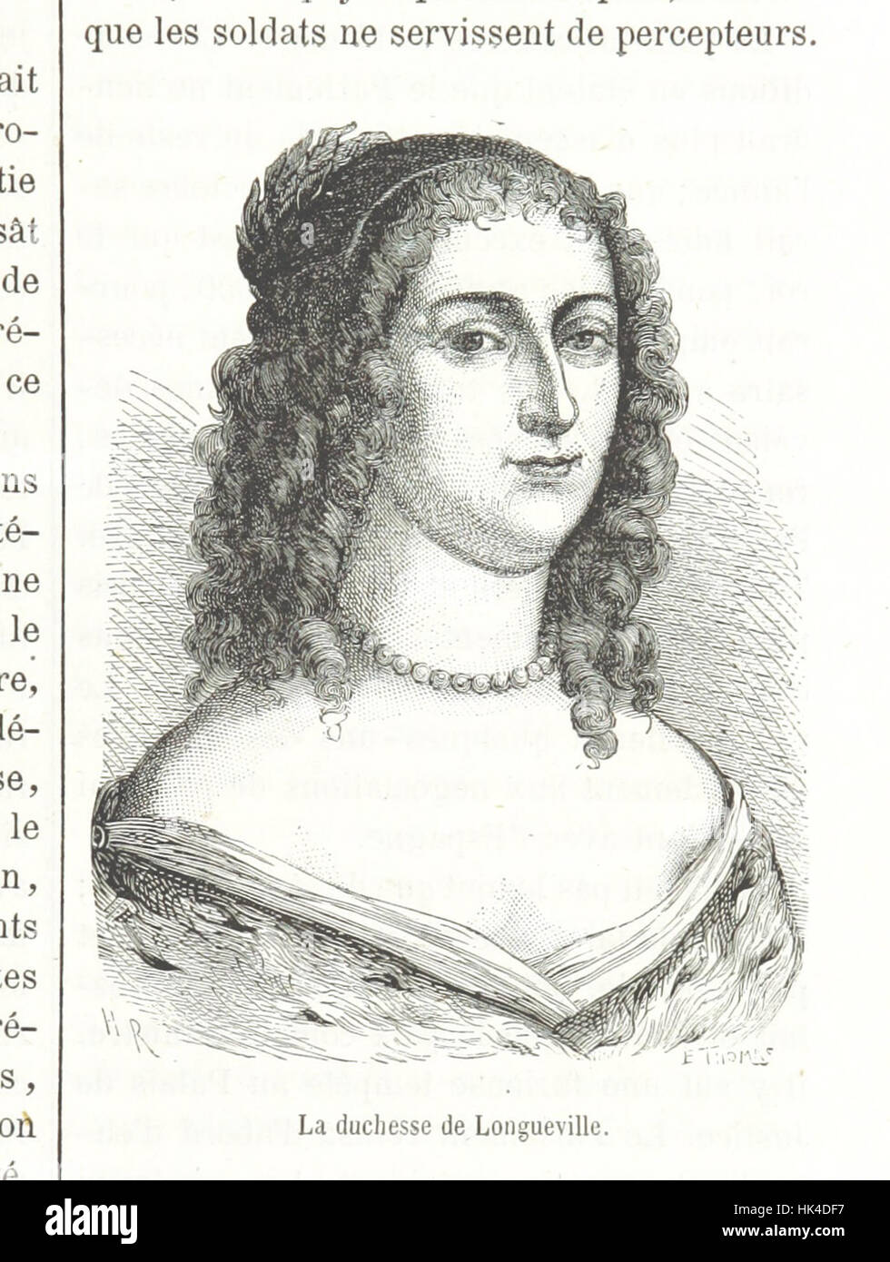 A historical scene from Histoire de France populaire, depicting an ...