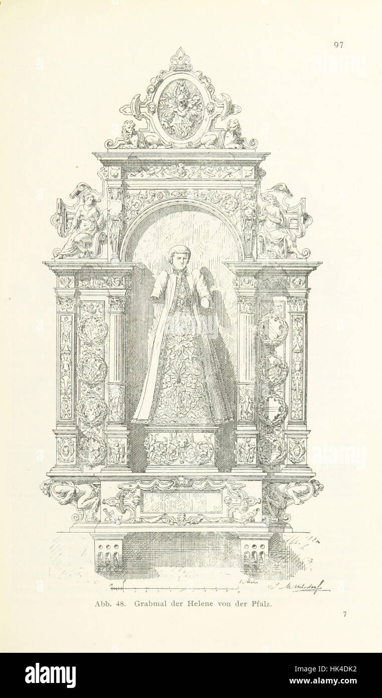 Image from 'Die Bau- und Kunstdenkmaùler der Stadt Hanau', depicting ...