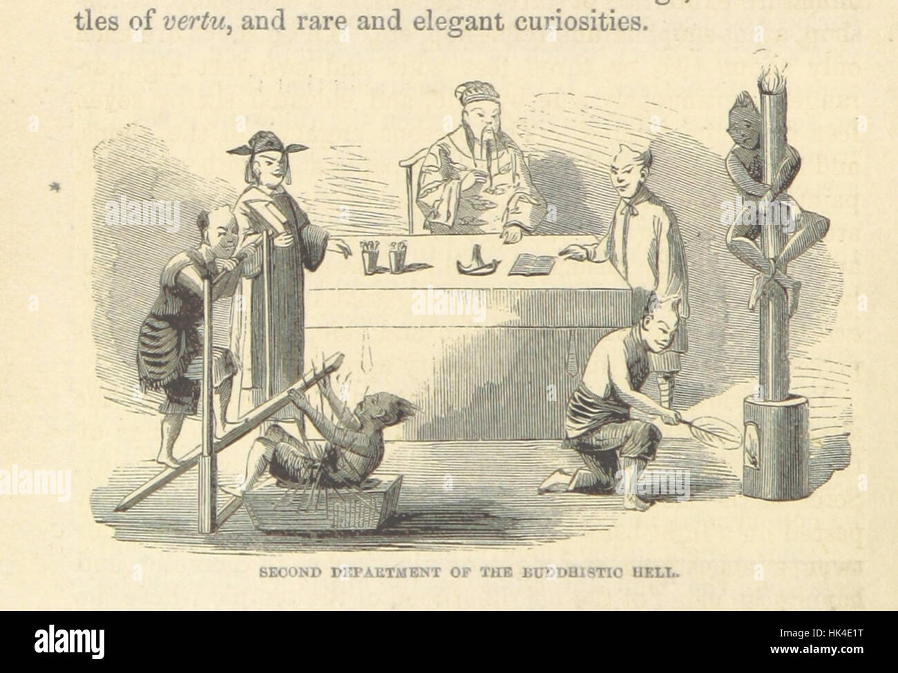 An illustration from 'Social Life of the Chinese', showing various ...