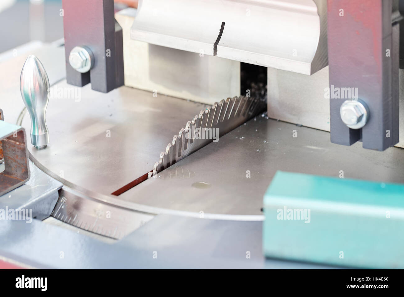 detail of metal processing machines , note shallow depth of field Stock ...