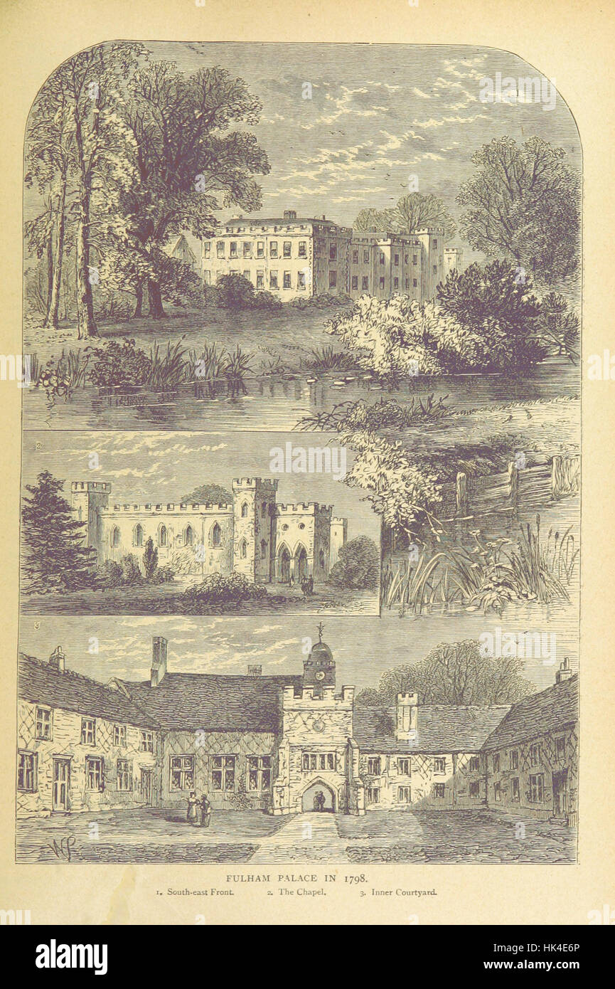 The image from page 1125 of 'Old & New London' shows a historical view ...