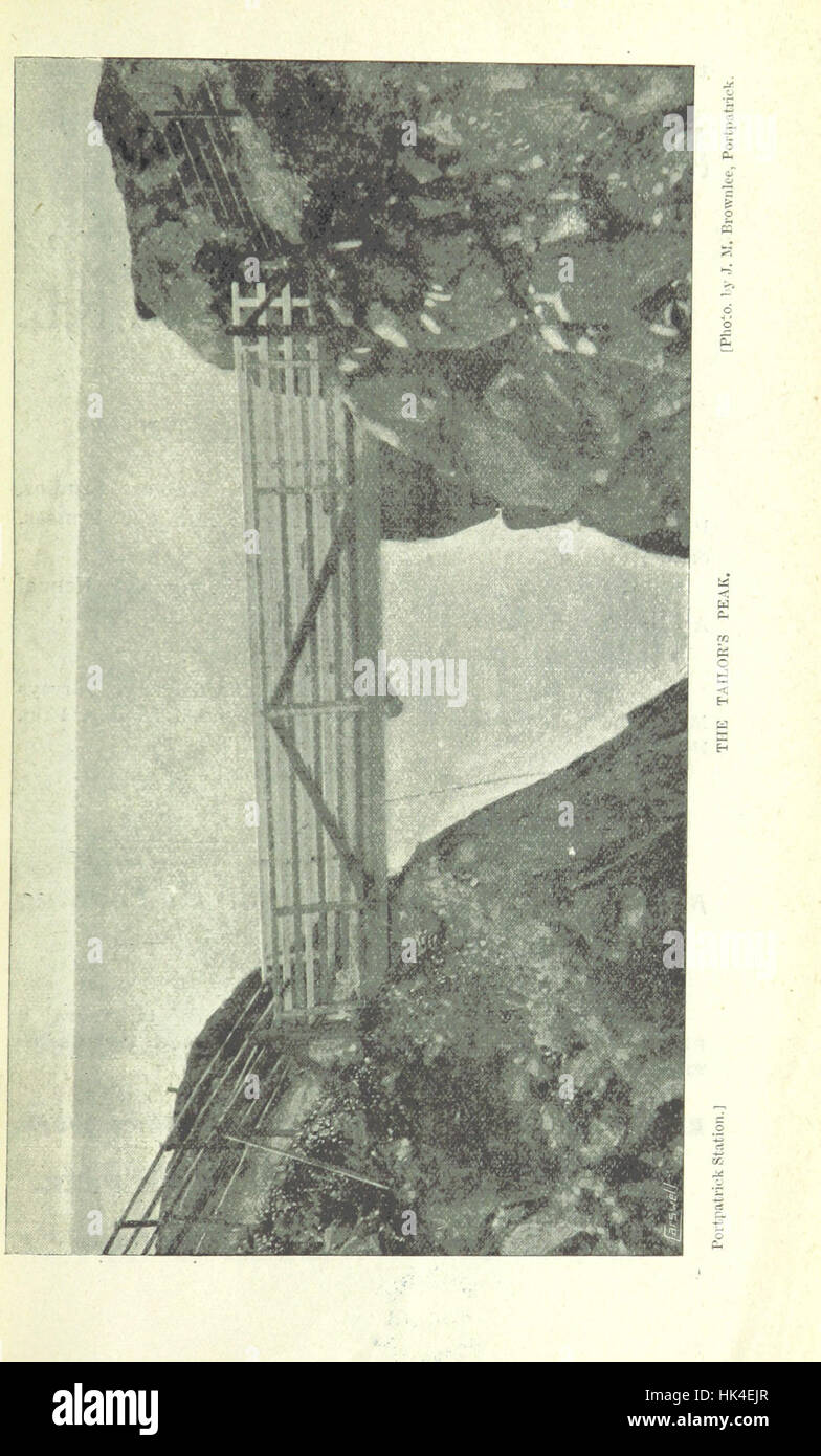 An illustration from 'Tours in Galloway', depicting scenic views and ...