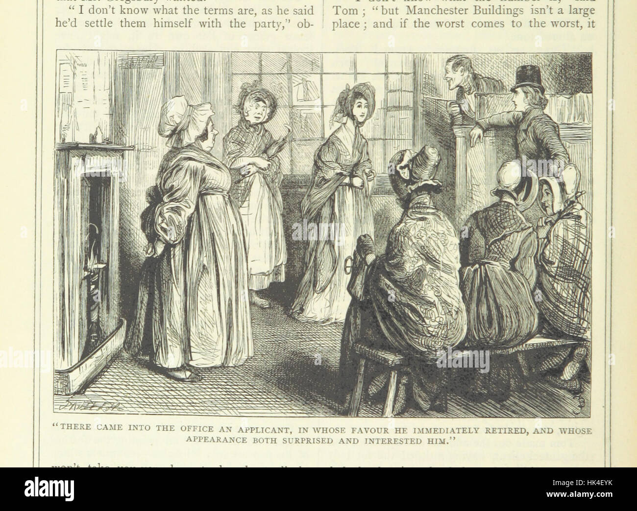 Illustration from 'The Works of Charles Dickens', displaying scenes ...