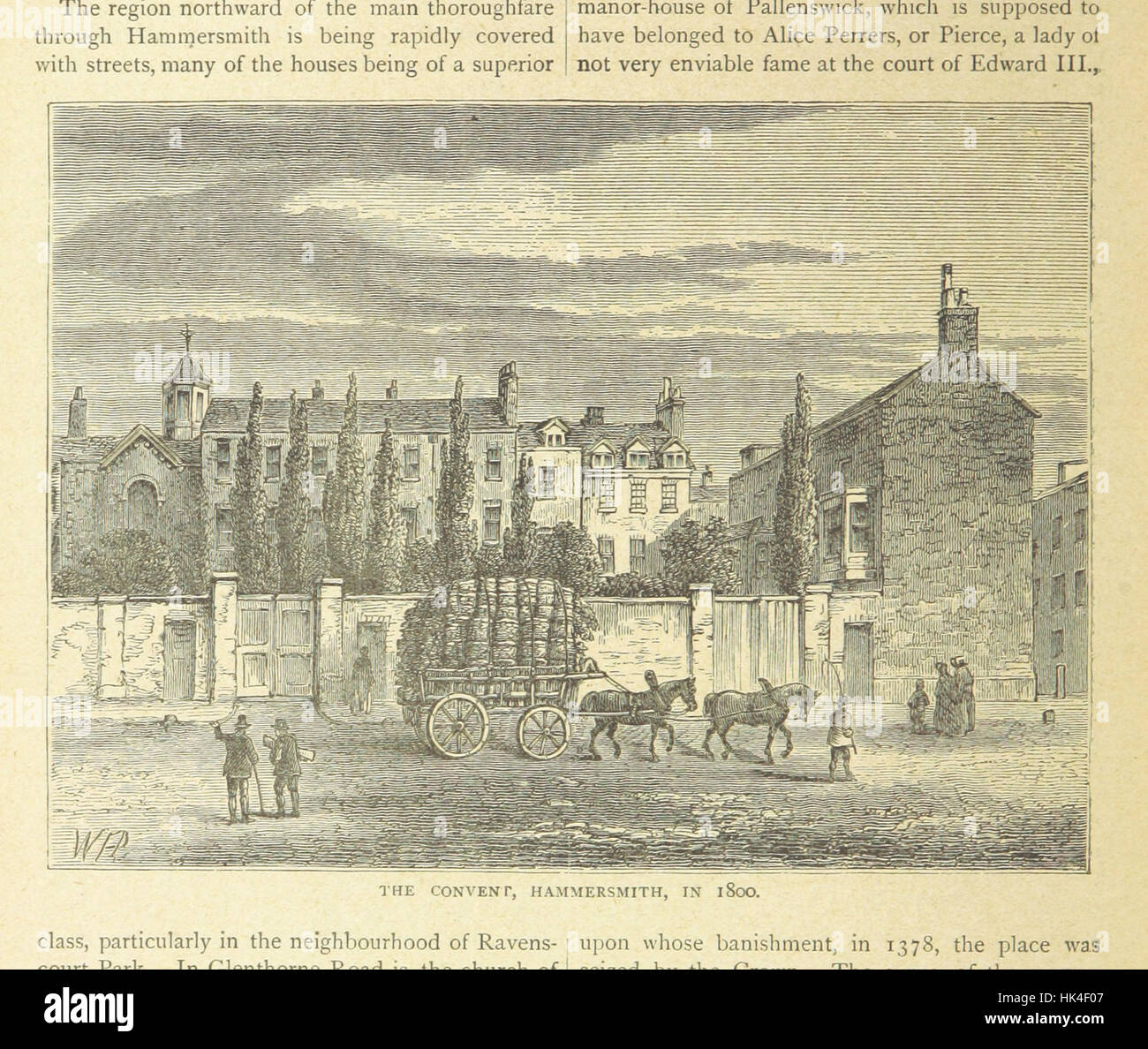 Image from 'Old & New London', page 1148, depicting the historical ...