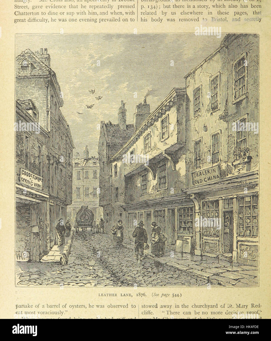Image from 'Old & New London', depicting the contrasts between ...