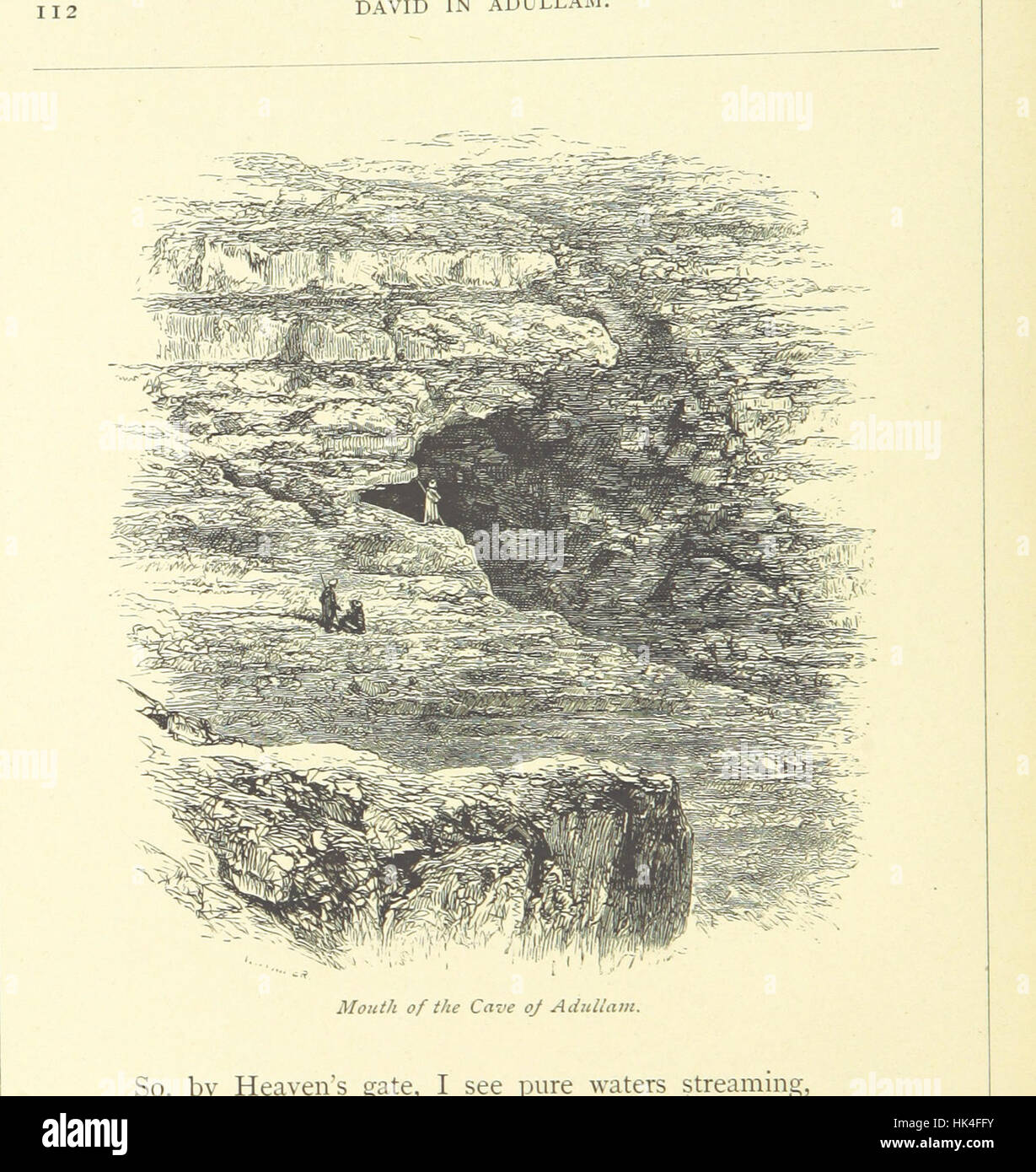 The image is from 'Lyrics of Ancient Palestine', combining poetic and ...