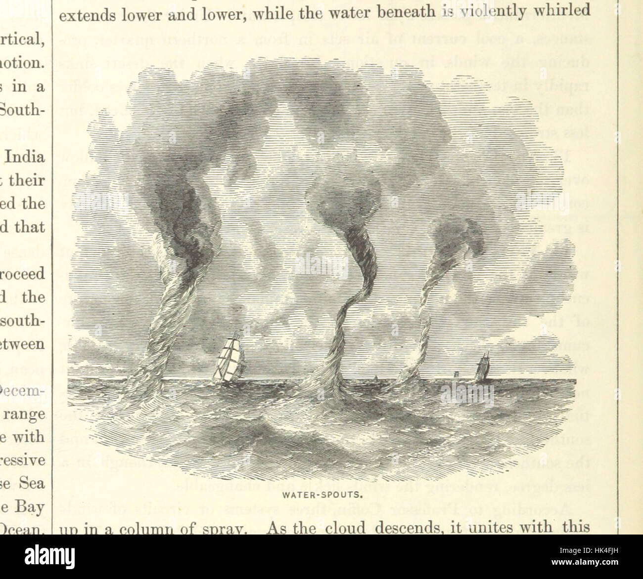An image from 'Elements of Physical Geography,' illustrating physical ...