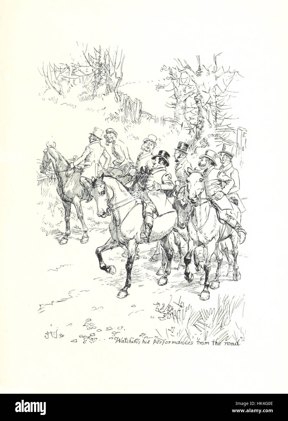 An image from 'The Works of G. J. Whyte-Melville,' edited by Sir H ...