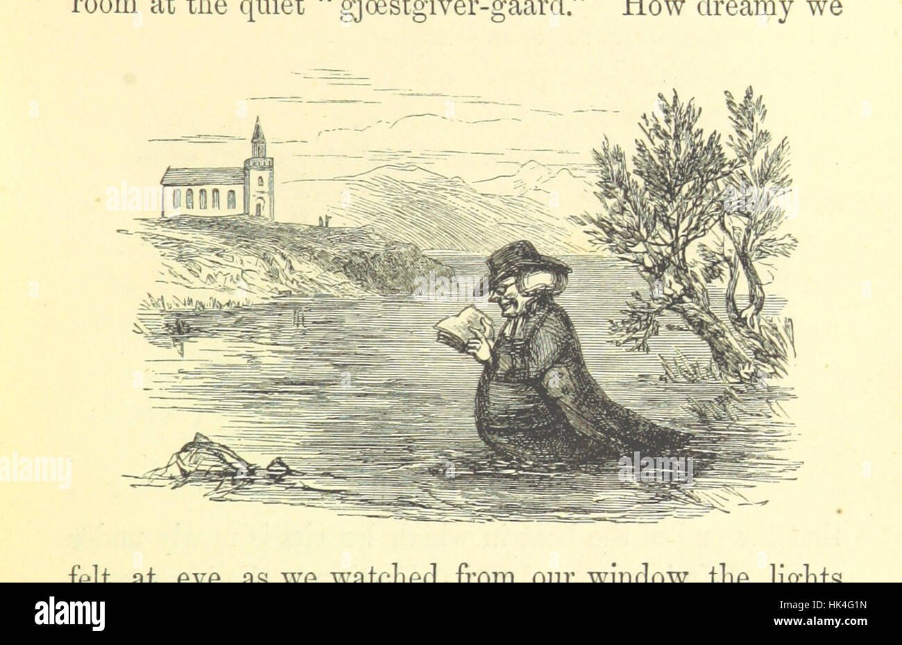 An illustration from 'Tent Life with English Gipsies in Norway ...