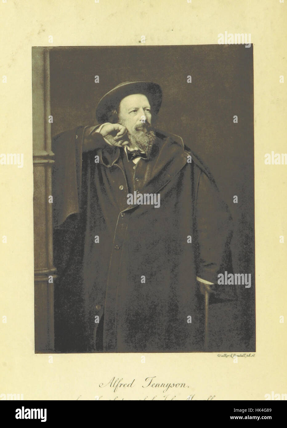 Illustration from 'Alfred Lord Tennyson: a memoir', featuring an early ...