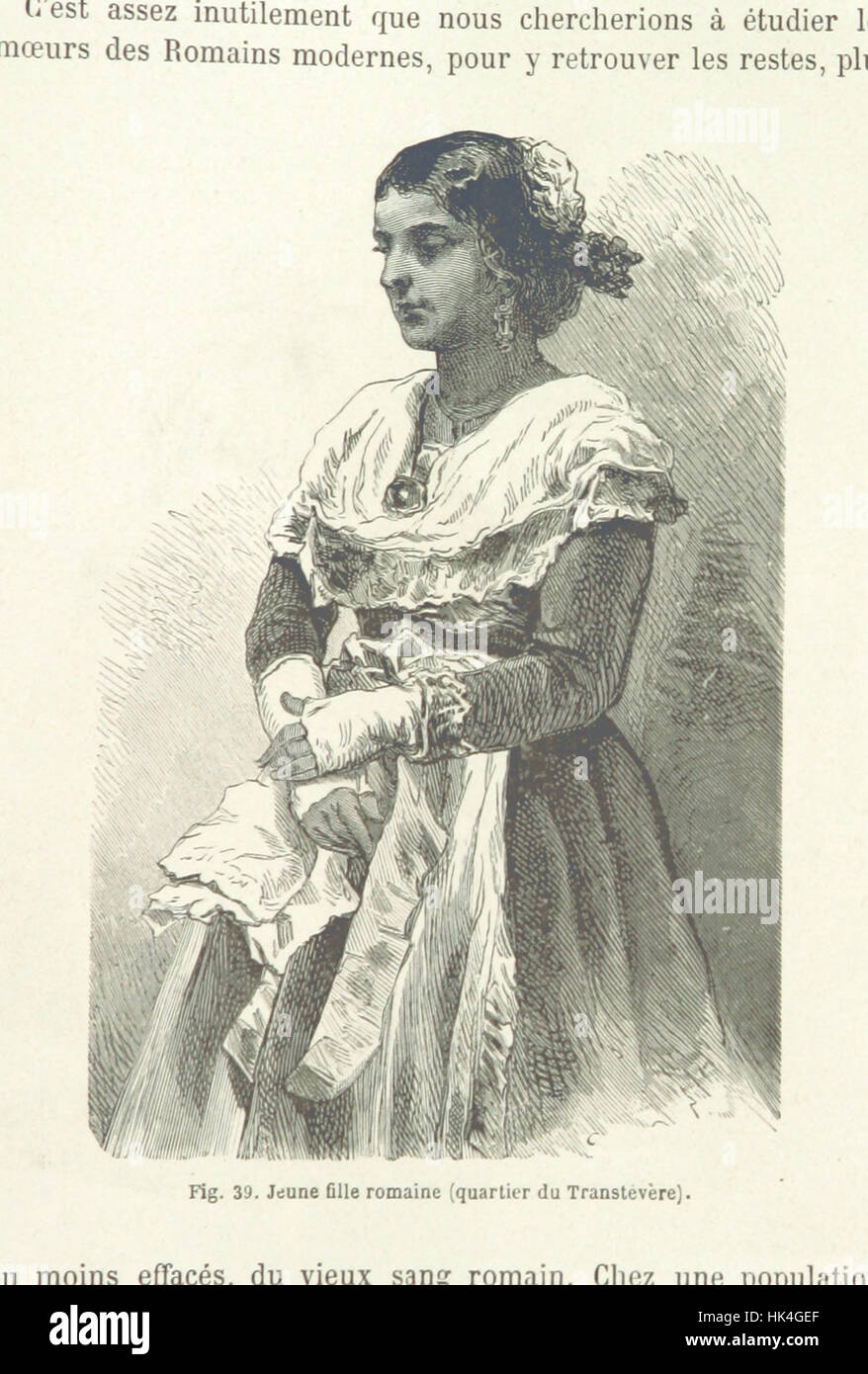 Illustration from 'Les Races Humaines', a French book on human races ...