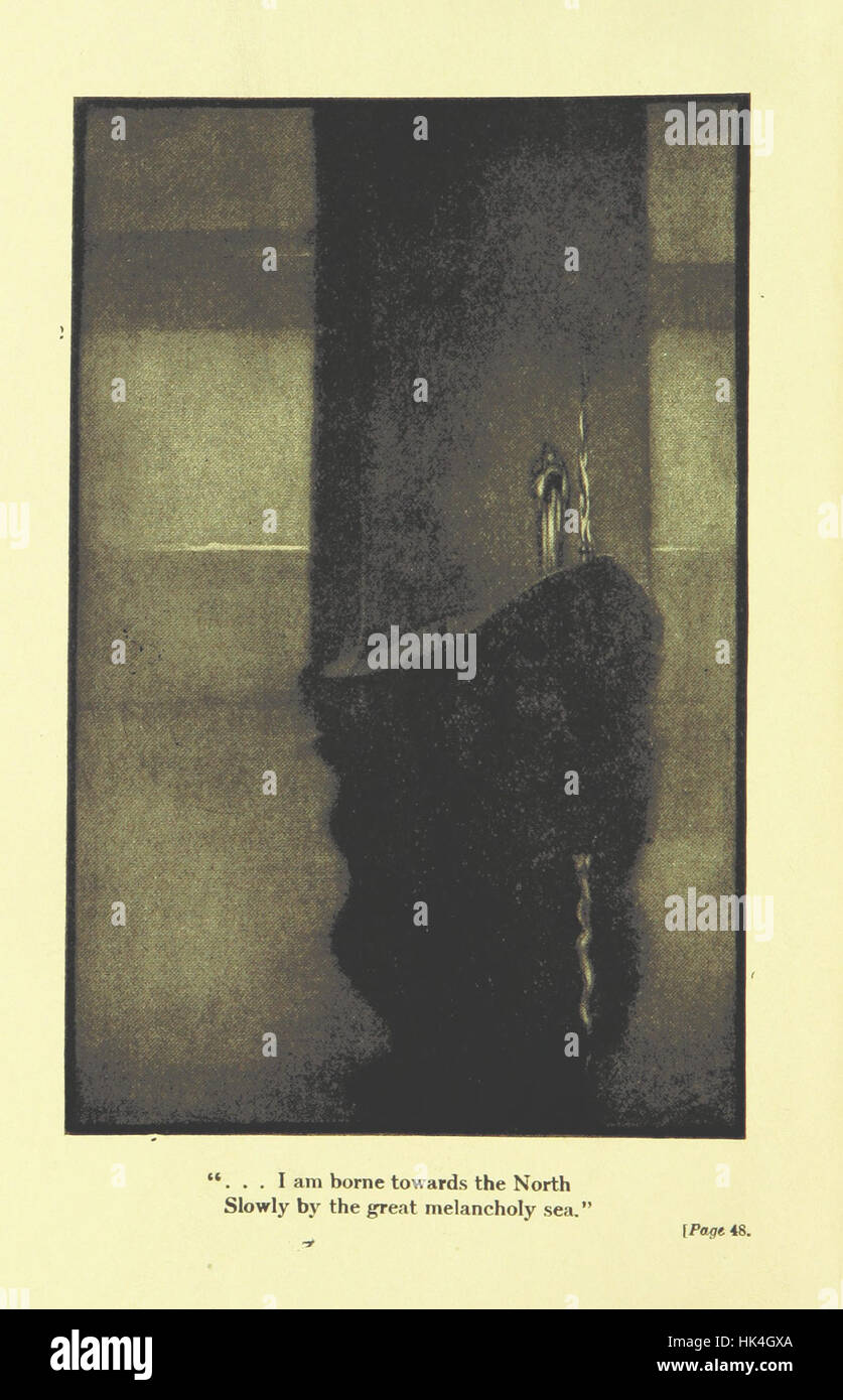 An illustration from 'Symphonie symbolique,' a collection of poems ...