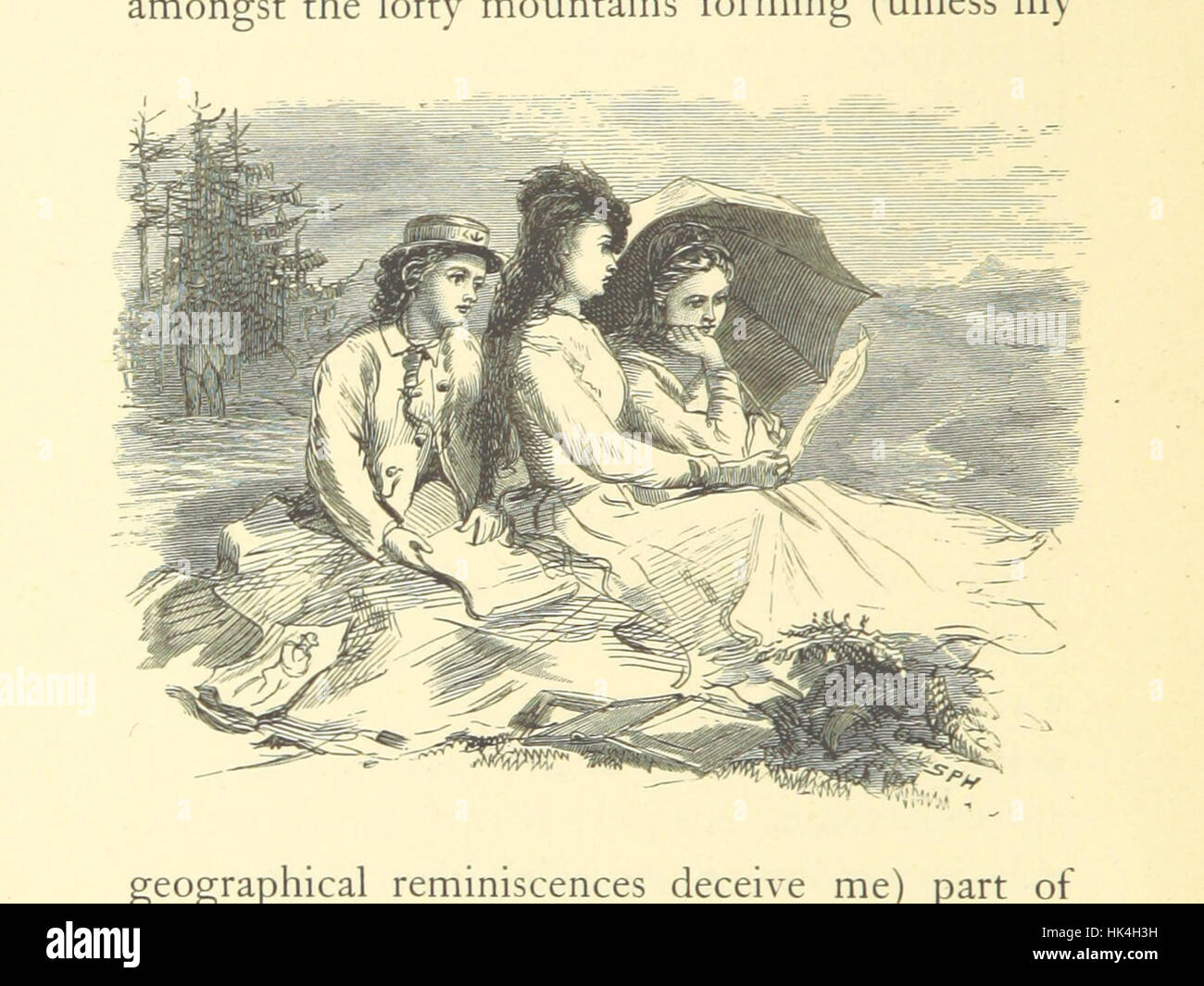 The image shows a page from 'From London Bridge to Lombardy,' detailing ...