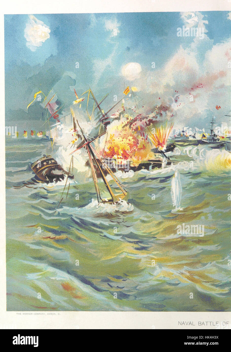 Image from 'History of the Spanish-American War,' illustrating key ...