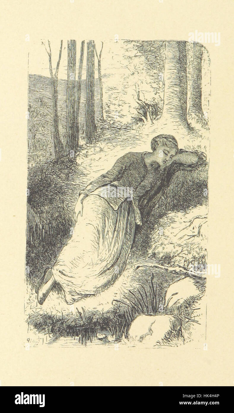 Photograph from 'Pen and Pencil Pictures from the Poets,' an ...