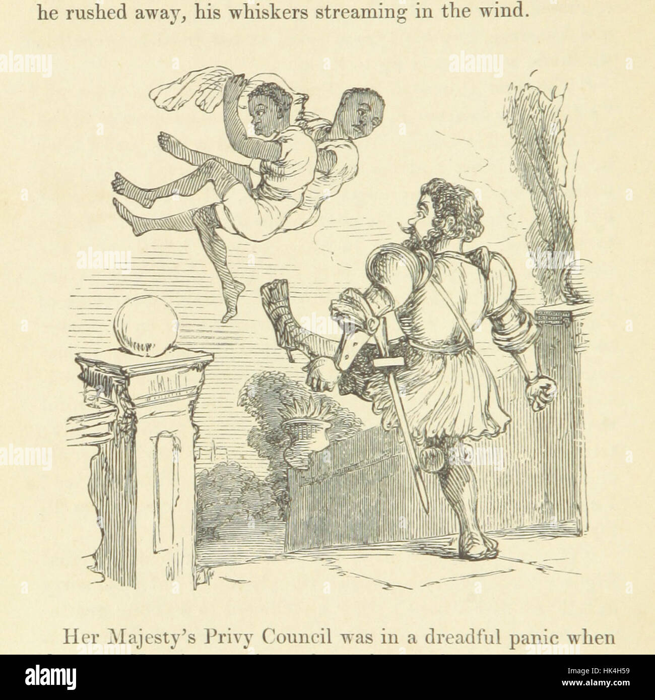 Image from 'The Rose and the Ring,' an illustrated version of the ...