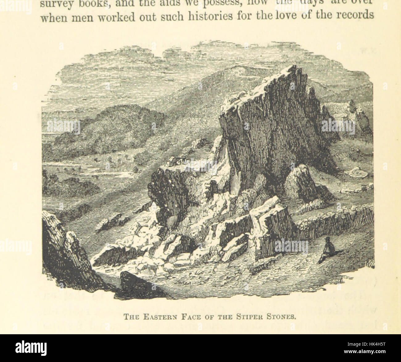 An image from 'Records of the Rocks,' detailing the geology, natural ...