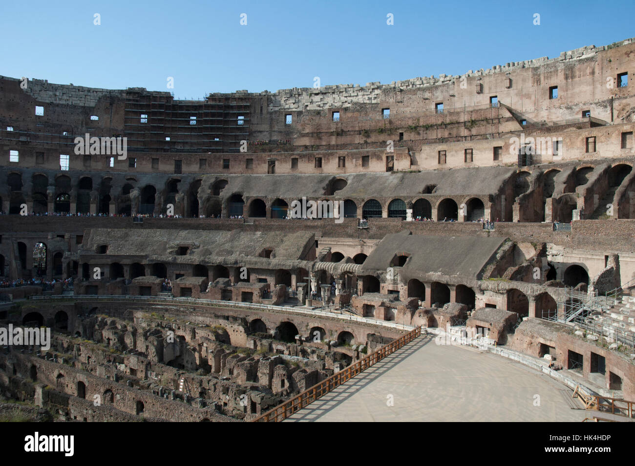 Interior colosseum tiered seating area hi-res stock photography and ...