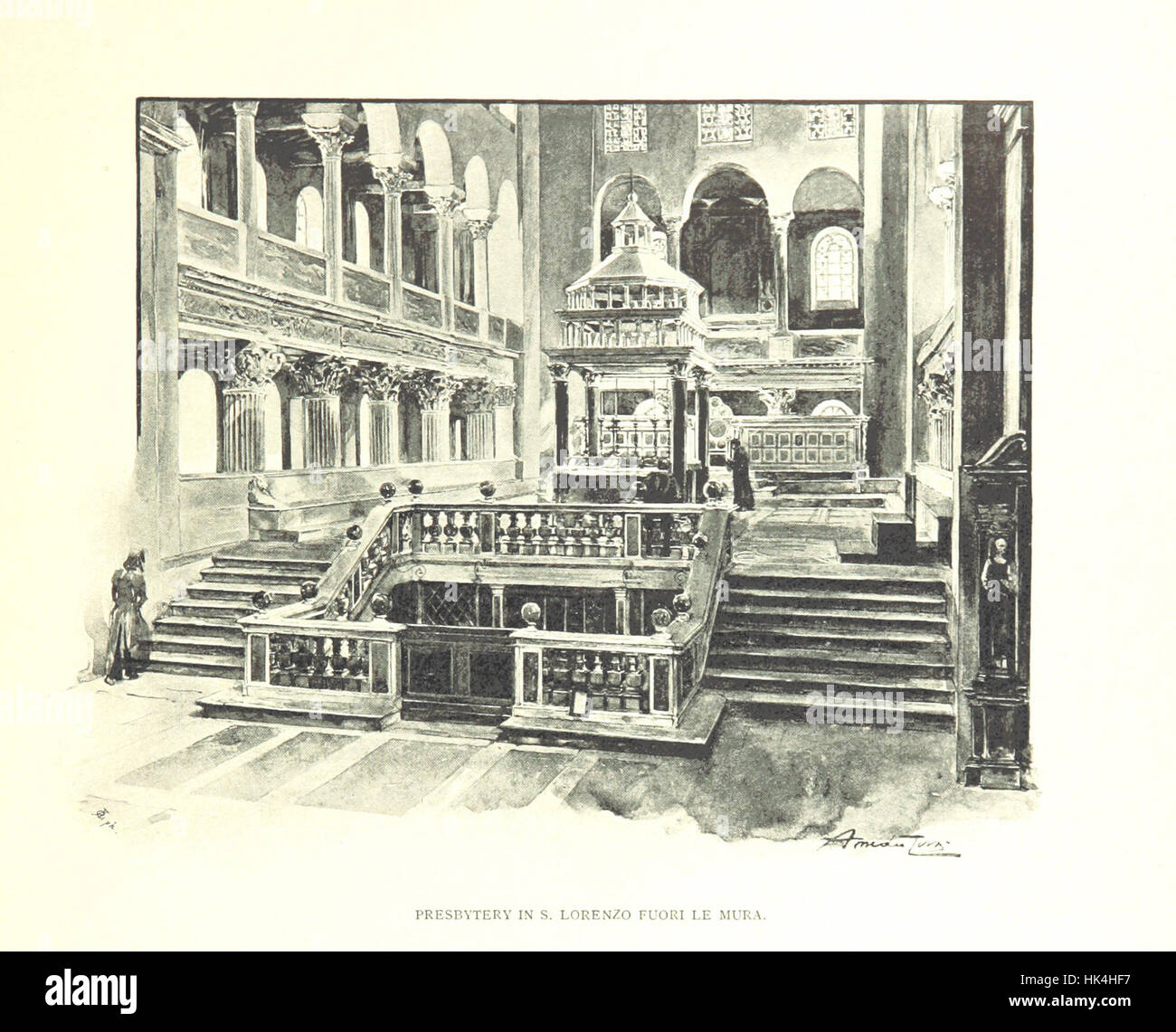 Photograph from 'Rome', a condensed edition edited by Mrs. A. Bell ...