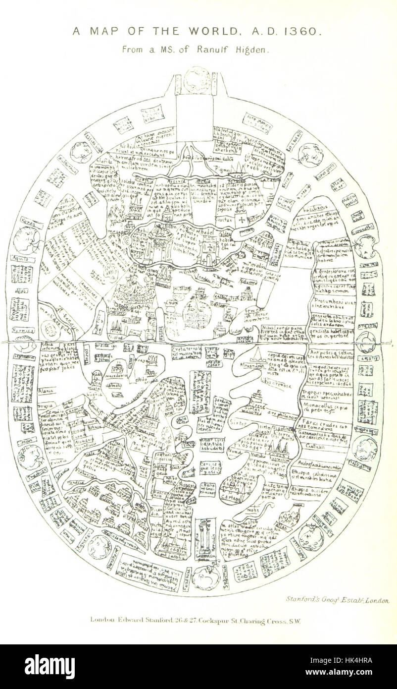 Illustration from 'The Evolution of Geography' depicting the ...