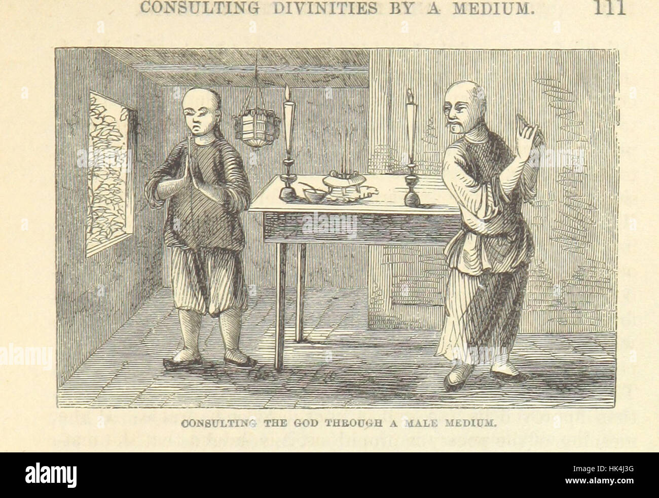 Photograph from 'Social Life of the Chinese,' illustrating aspects of ...