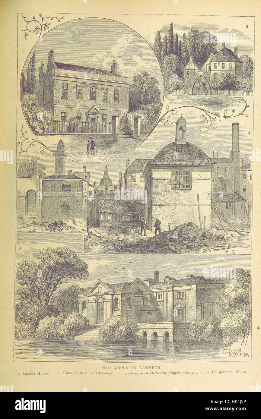 An illustration from 'Old & New London' by W. Thornbury and Edward ...