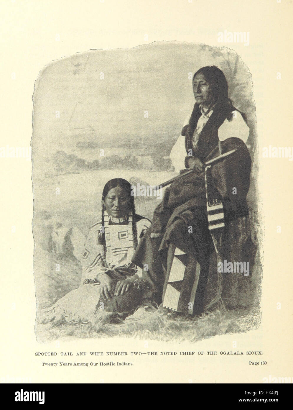 Illustration from 'Twenty Years Among Our Hostile Indians', depicting ...
