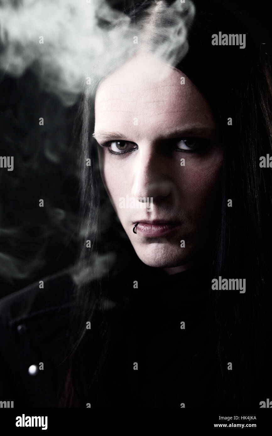 smoke, smoking, smokes, fume, cigarette, face, portrait, cigarette ...