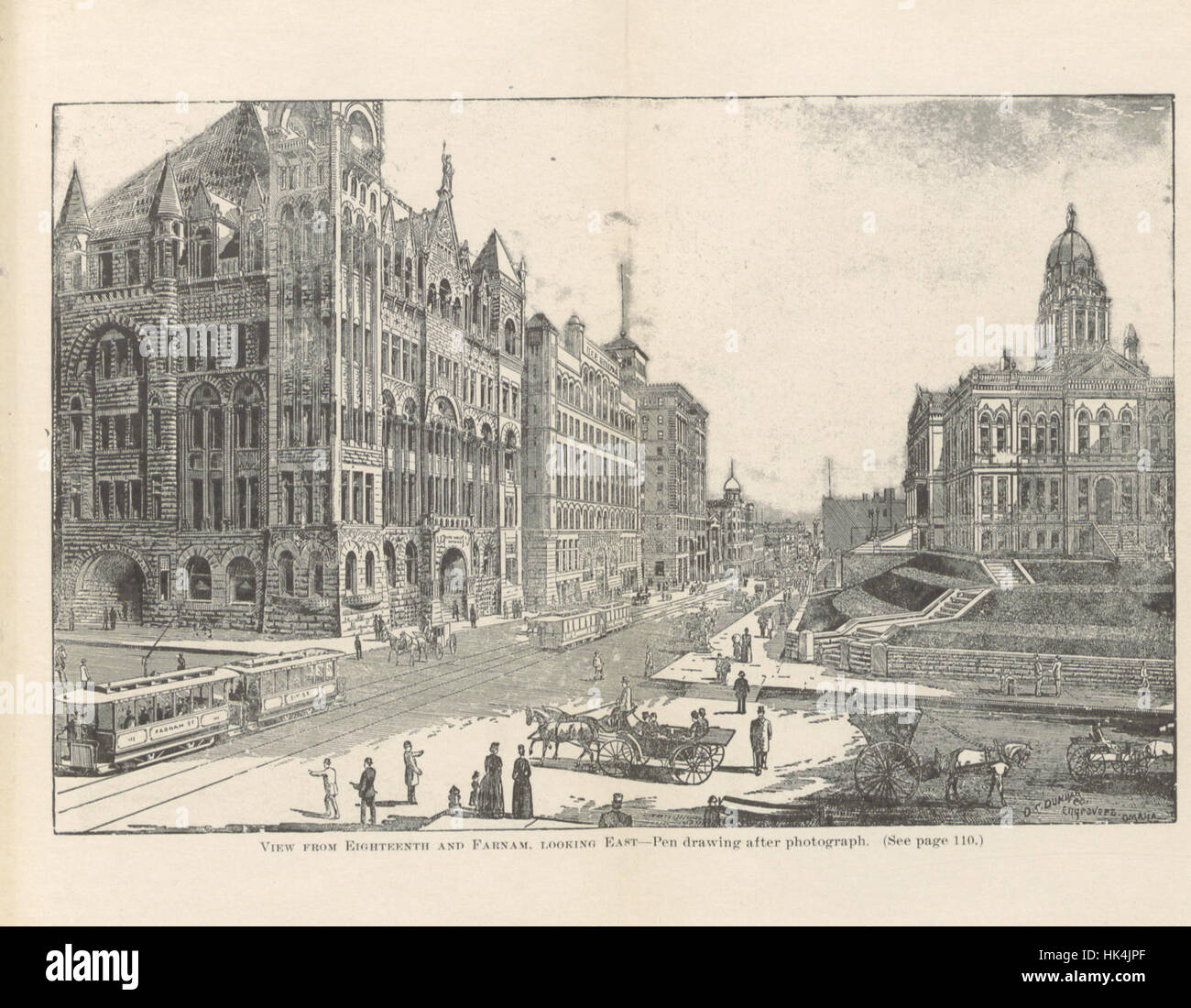 An image from 'Stories of Omaha,' a historical account documenting the ...