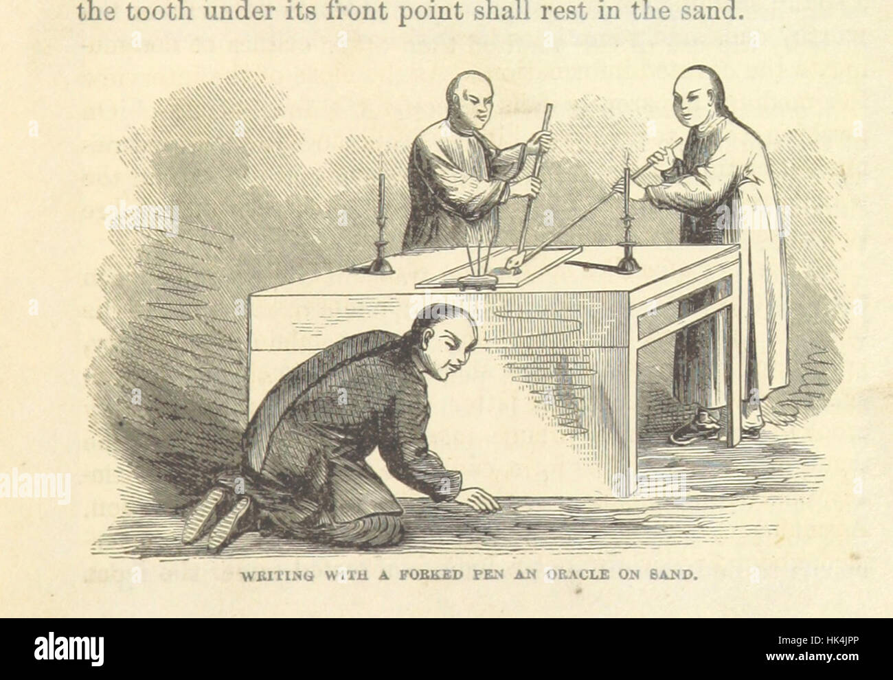 An illustration from 'Social Life of the Chinese,' providing insights ...