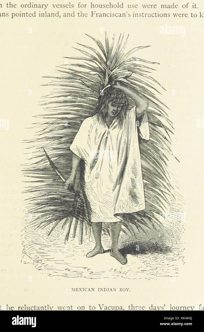 An image from 'Half-Hours with the Early Explorers', depicting scenes ...