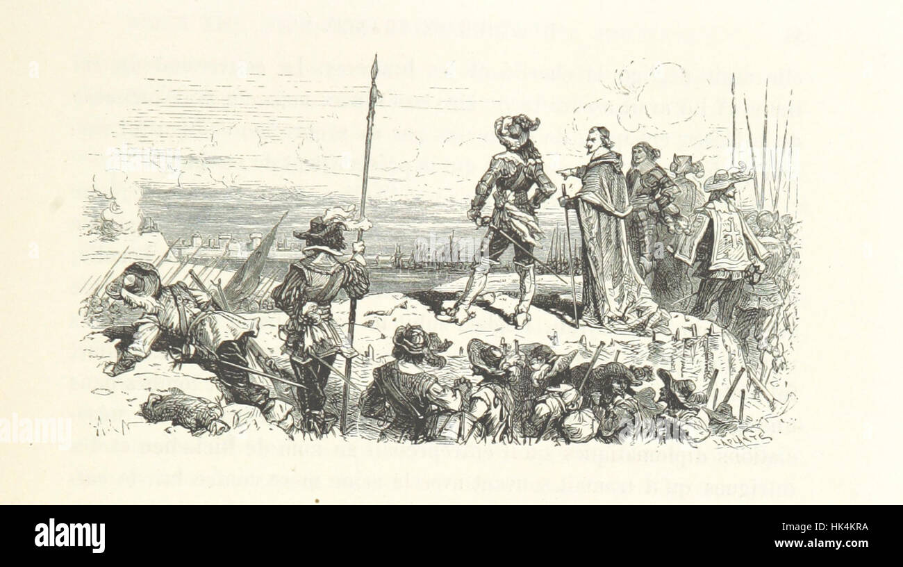 An image from 'L'Histoire de France,' a work recounting the history of ...